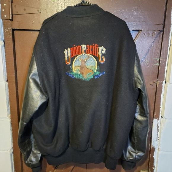Vintage | Jackets & Coats | Vintage 9s Union Pacific Railroad Wool ...
